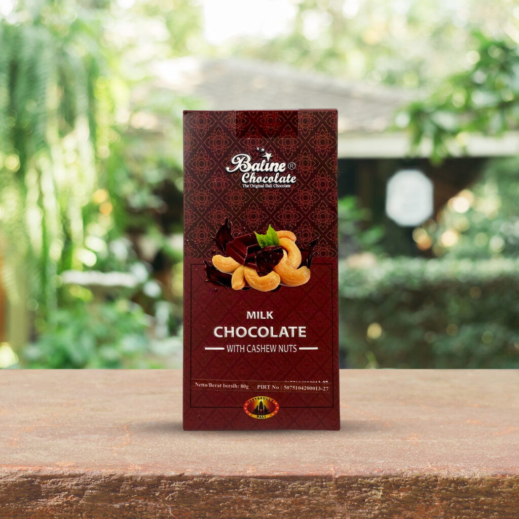Milk Cashew Nuts 80GR - Inilah Coklat artisan Bali